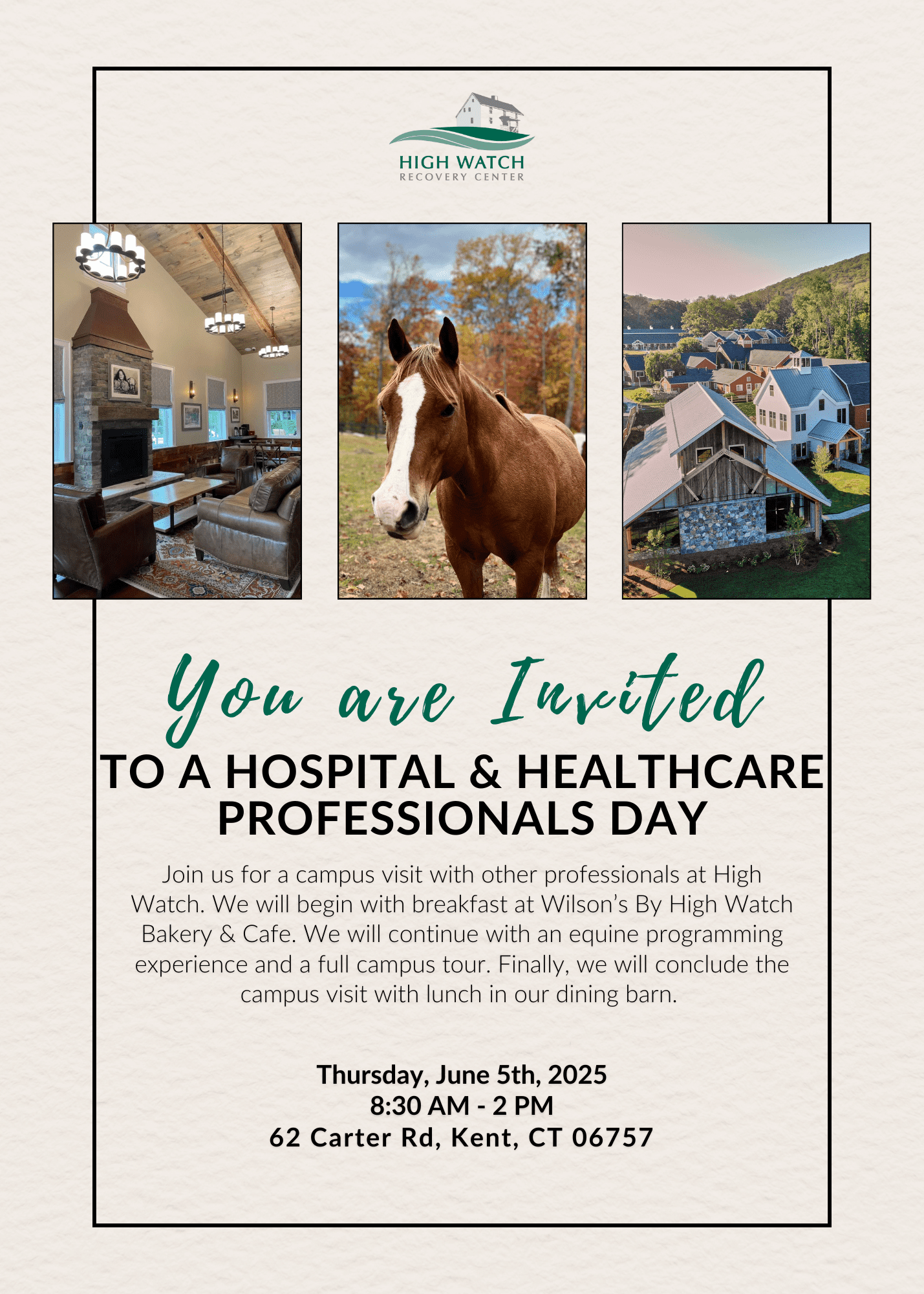 Hospital & Healthcare Professionals Day - High Watch Recovery Center